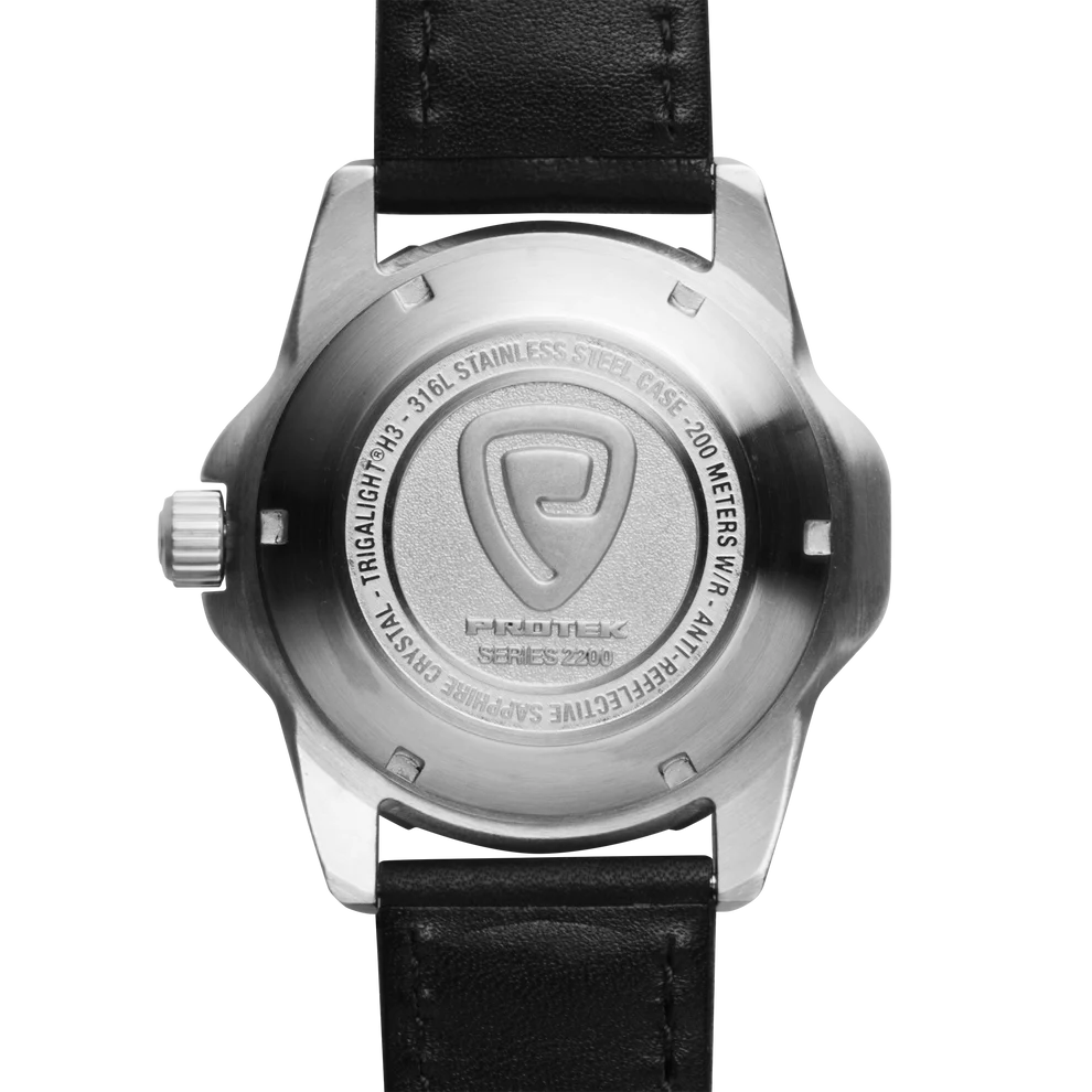 Protek PT2217 – Automatic Black Stainless Steel Military Dive Watch, 2 ...
