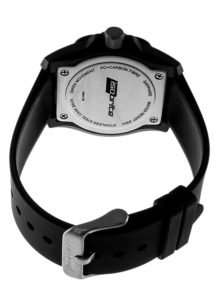 IsoBright T100 Tritium Women's or Mid-Size Military/Sport Watch, Blue ...