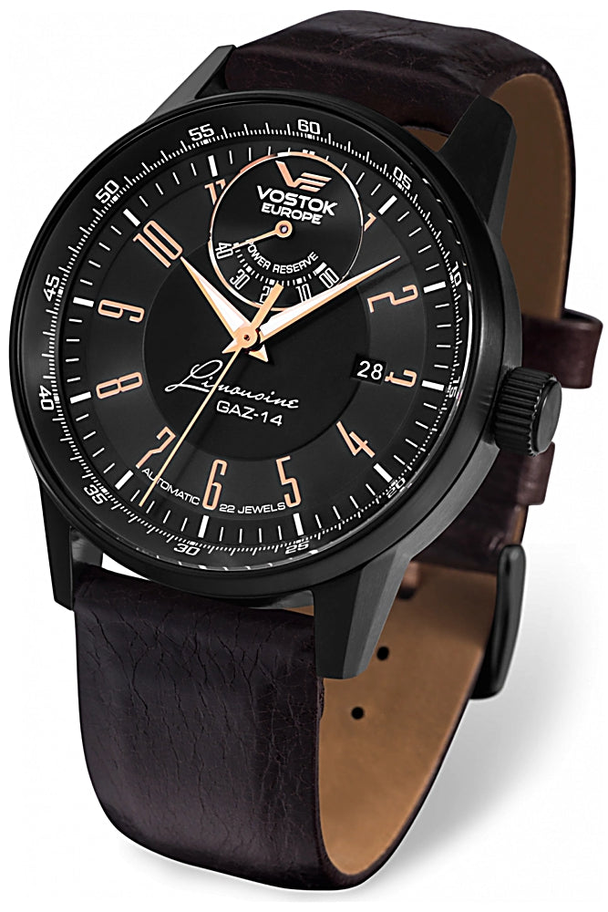 Vostok-Europe GAZ Limo Power Reserve Automatic Watch YN85/560C520 – Gem ...